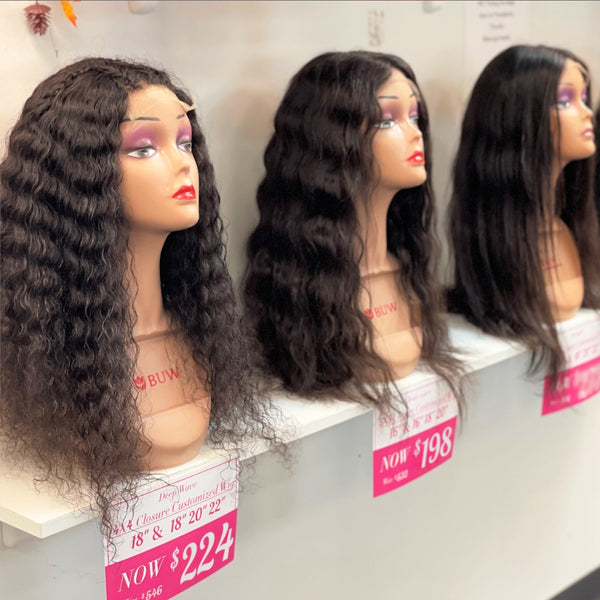 BUW-Affordable Virgin Human Hair Bundles, Closure and Frontal, Wigs – BUWUS